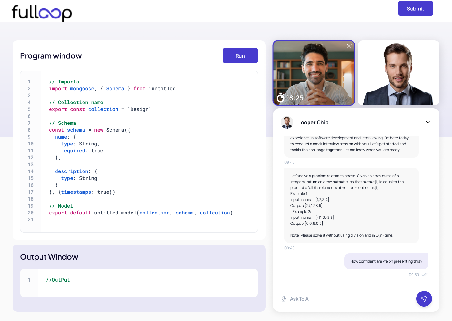 fulloop : AI Interviews